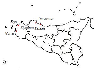 Phoenician settlements in Sicily